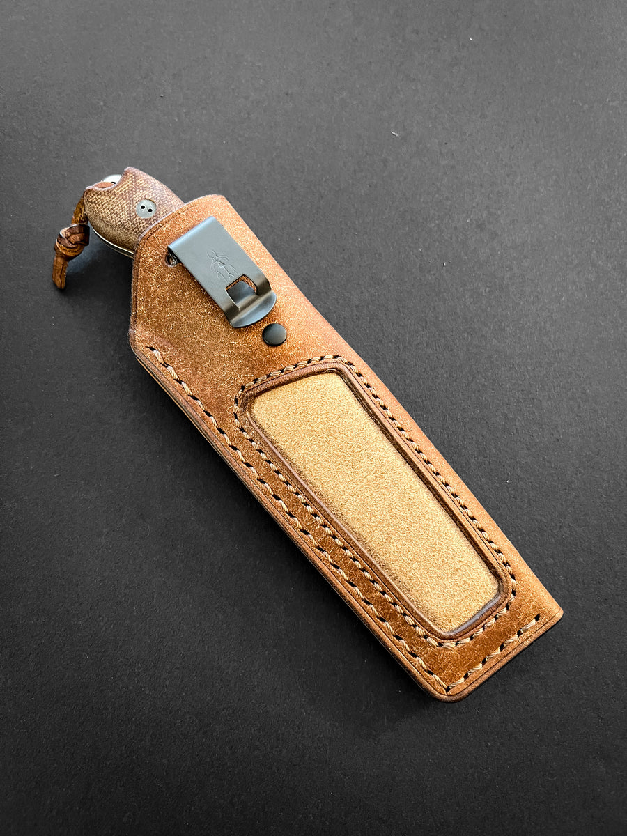 Pocket Sheath with Inlay – Oak City Leather Supply