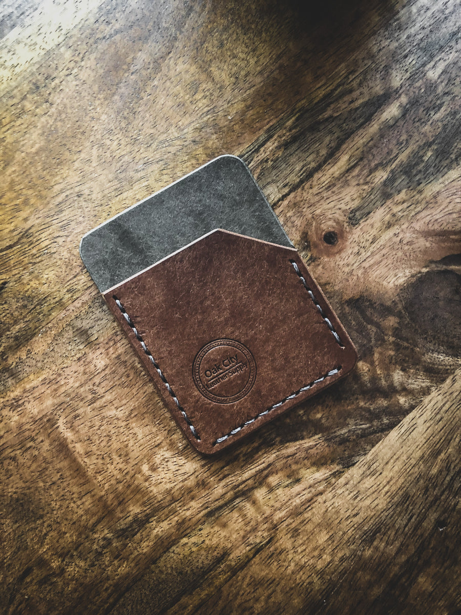 McDowell Card Wallet – Oak City Leather Supply